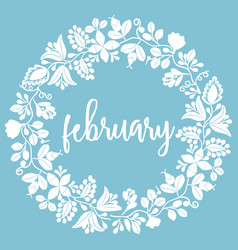 February Word Vector Images (over 3,200)