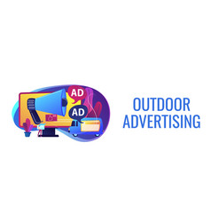 Motion graphic design concept banner header Vector Image