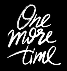 Need more coffee - black and white hand lettering Vector Image