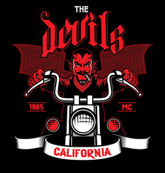 Devil head mascot Royalty Free Vector Image - VectorStock