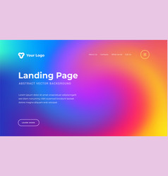 Abstract background dynamic light lines website Vector Image