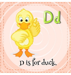 Cartoon Duck Flashcard Vector Images (28)