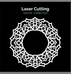 Jali design for cnc router and laser cut Vector Image