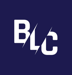 Monogram letters initial logo design bro Vector Image