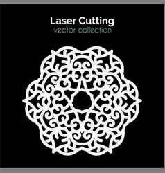 Jali design for cnc router and laser cut Vector Image