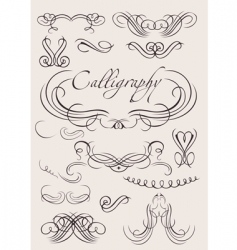 Calligraphy Royalty Free Vector Image - VectorStock
