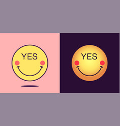 Smiley Yes Vector Images (over 350)