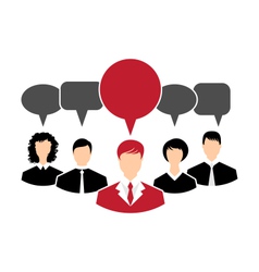 Leadership icon Royalty Free Vector Image - VectorStock