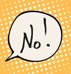 No word comic book pop art Royalty Free Vector Image