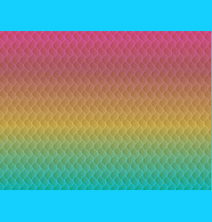 Abstract rainbow gradient wavy background Vector Image