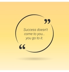 Citation text box Royalty Free Vector Image - VectorStock