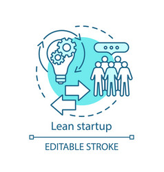Agile development software methodology scrum Vector Image