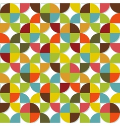 Abstract decorative circles stars striped seamless