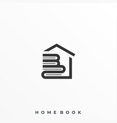 House made of books for kids education concept Vector Image