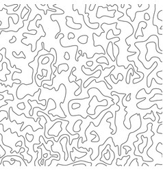 Seamless topographic map texture cartography Vector Image