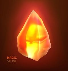 Magic stone Royalty Free Vector Image - VectorStock