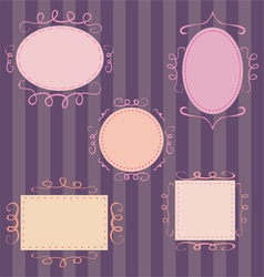 Cute frame Royalty Free Vector Image - VectorStock