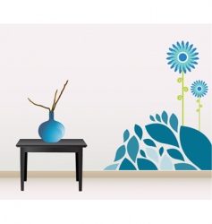 Wall decoration Royalty Free Vector Image - VectorStock