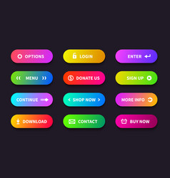 Download now button Royalty Free Vector Image - VectorStock