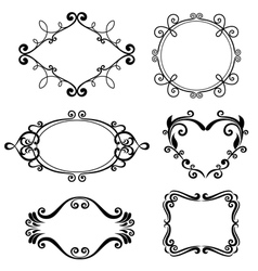 Floral pattern border Royalty Free Vector Image