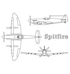 Supermarine Spitfire Vector Images (44)
