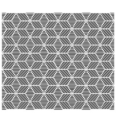 Geometric block pattern Royalty Free Vector Image