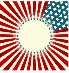 Star spangled banner Royalty Free Vector Image