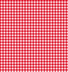 Tablecloth background red seamless pattern Vector Image