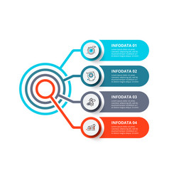 Flowchart linear icon diagram visualization Vector Image