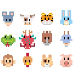 Chinese zodiac animal Royalty Free Vector Image