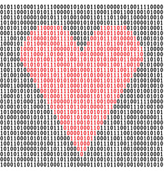 Binary code pattern Royalty Free Vector Image - VectorStock