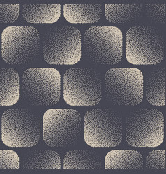 Unusual aesthetic stippled seamless pattern Vector Image