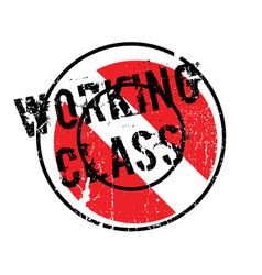 Working class rubber stamp Royalty Free Vector Image