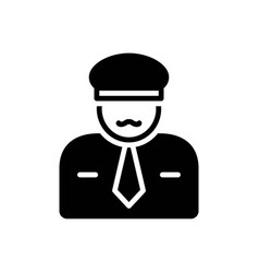 Security guard jobs logo Royalty Free Vector Image