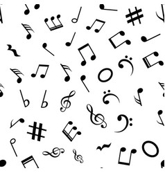Colorful music notes Royalty Free Vector Image