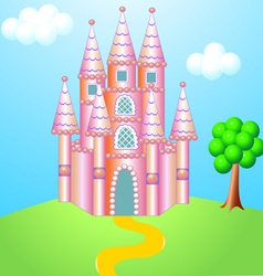 Zamok 222 otkr Royalty Free Vector Image - VectorStock