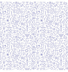 Abstract geometric seamless pattern Royalty Free Vector