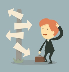 Right choice concept hand drawn isolated Vector Image