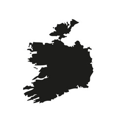 Republic of Ireland - map Royalty Free Vector Image