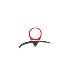 Location logo maps Royalty Free Vector Image - VectorStock