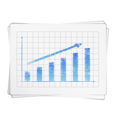 Hand drawn graphs Royalty Free Vector Image - VectorStock