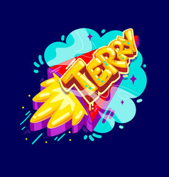 Pink clouds background Royalty Free Vector Image