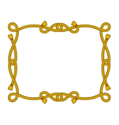 Rope frame Royalty Free Vector Image - VectorStock