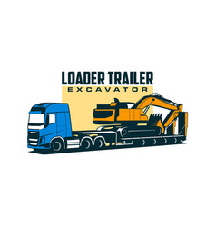 Boom lift logo Royalty Free Vector Image - VectorStock