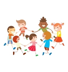 Kids dancing Royalty Free Vector Image - VectorStock