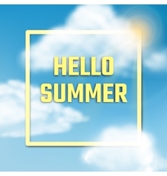 Heaven with cloud Royalty Free Vector Image - VectorStock