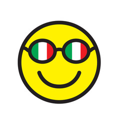 Red yellow and green smileys Royalty Free Vector Image