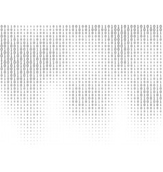 Matrix texture with digits binary code abstract Vector Image