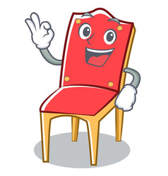 Listening music chair character cartoon collection