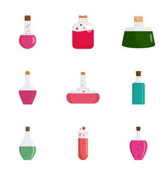 Set of magic items for computer fantasy game Vector Image